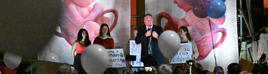 Joyce speaks at anti-abortion rally | The Saturday Paper