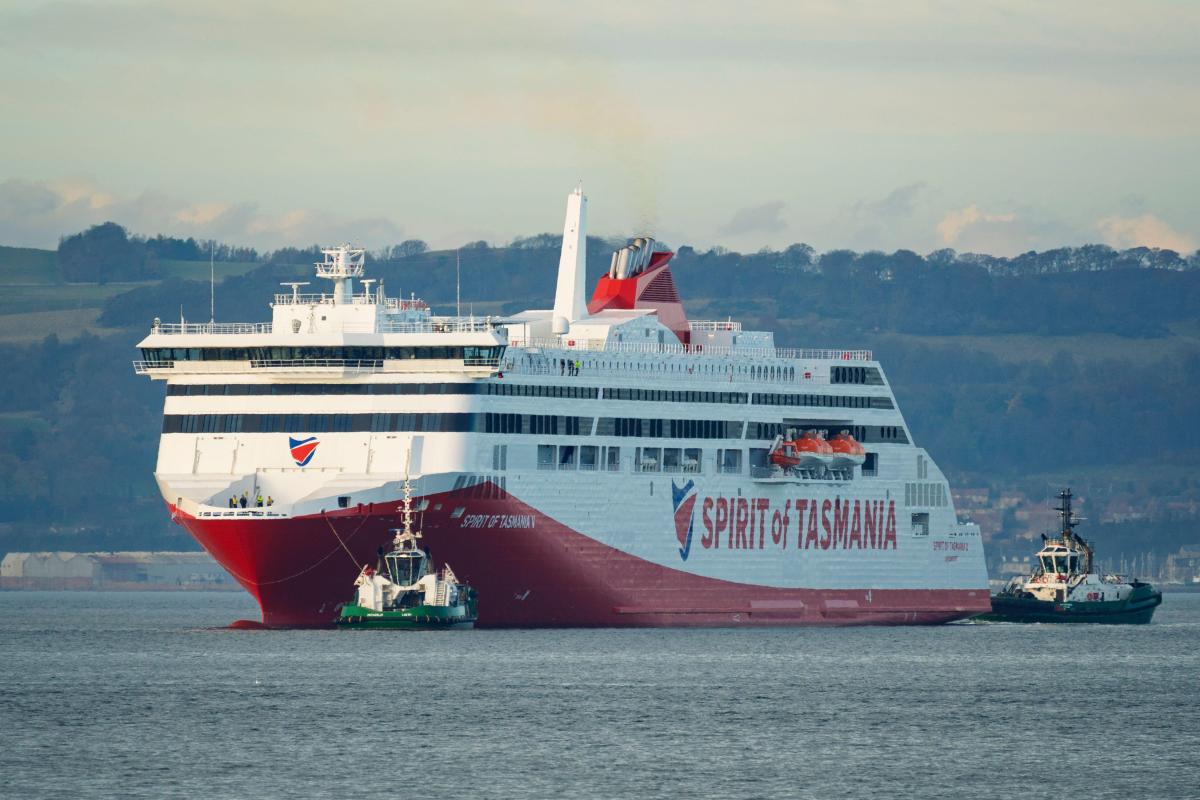 Dark Mofo turns Spirit of Tasmania V into a colossal floating gallery ...