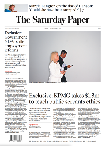 June 27 – July 3, 2026 | The Saturday Paper