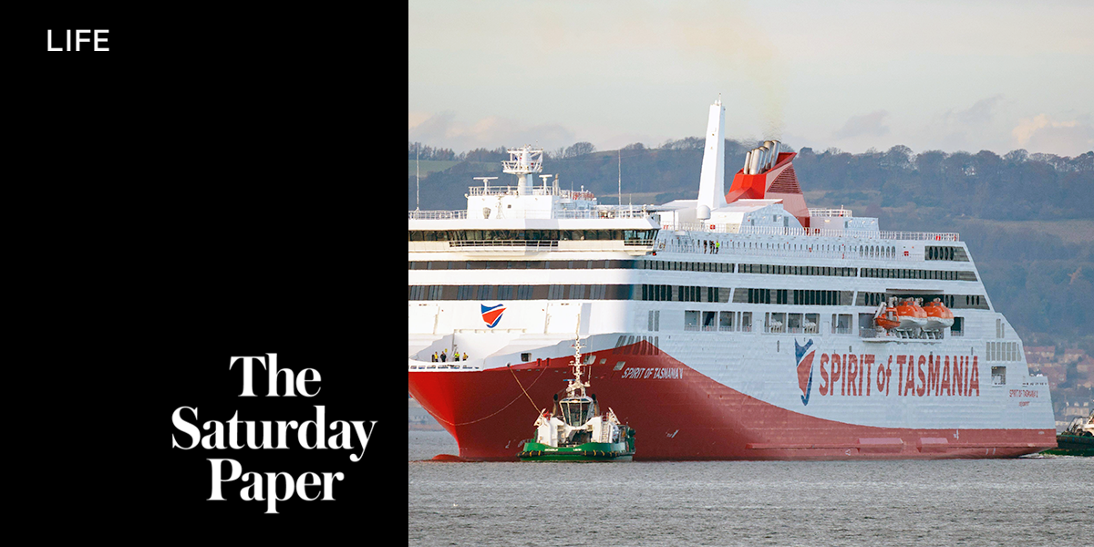 Dark Mofo turns Spirit of Tasmania V into a colossal floating gallery ...