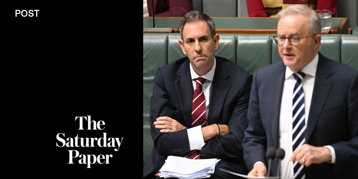 Mixed reactions to tax inquiry | The Saturday Paper